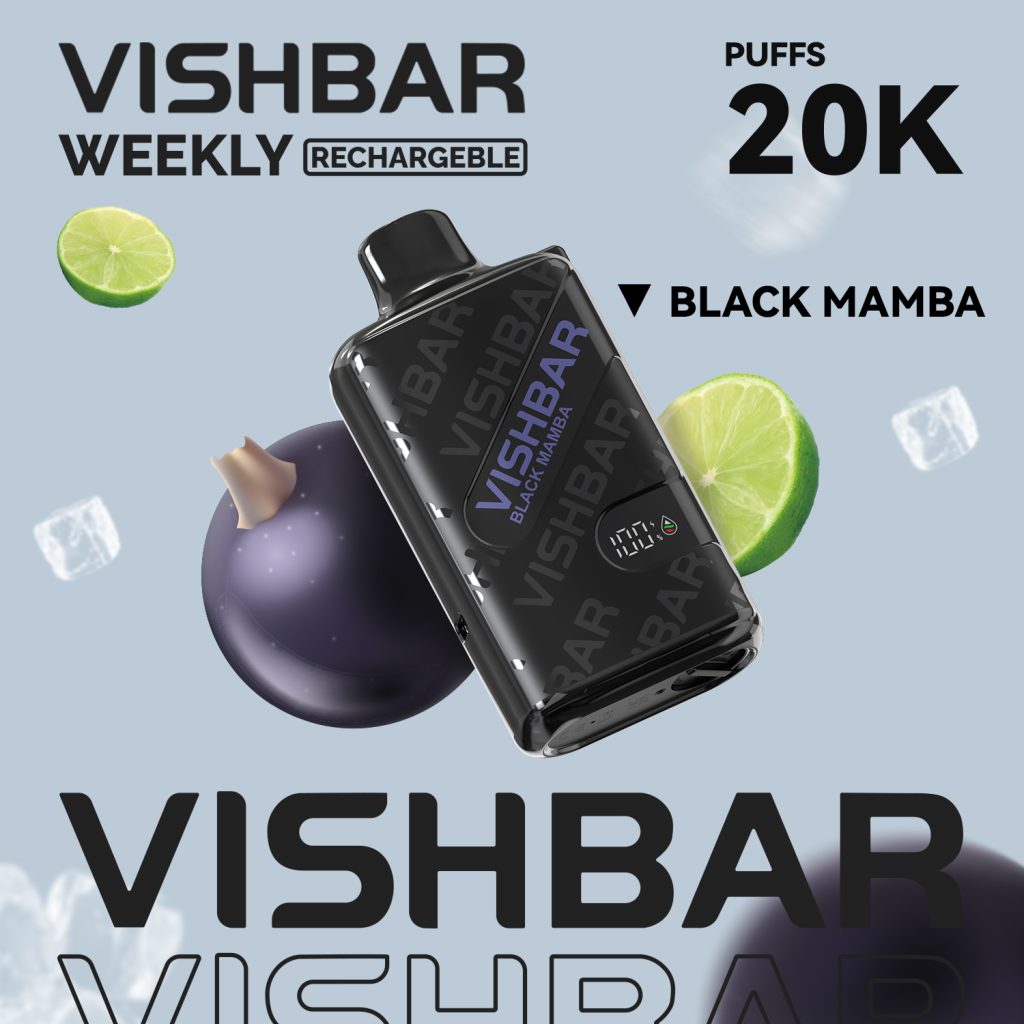 پاد یکبار مصرف ویشبار بلوبری لیمو یخ | ۲۰ هزار پاف | ضمانت اصالت